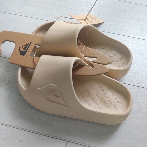 Quiksilver | Shoes | Quiksilver New Cloud Break Slides Slipon Sandals ...